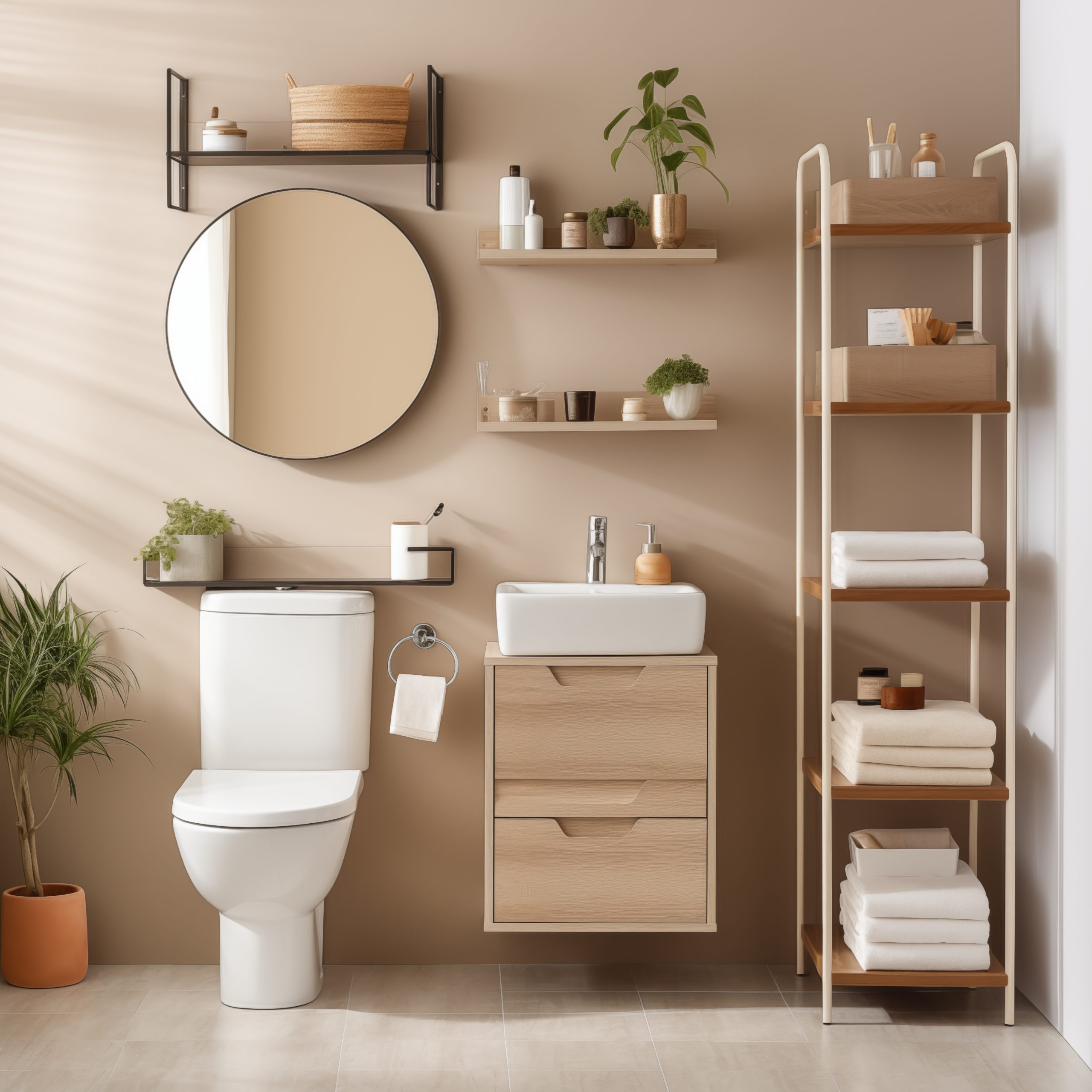 Maximize Space with These Genius Bathroom Storage Solutions - Kesaa ...