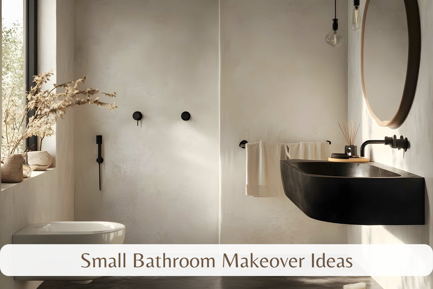 13 Small Bathroom Makeover Ideas - Kesaa Interiors
